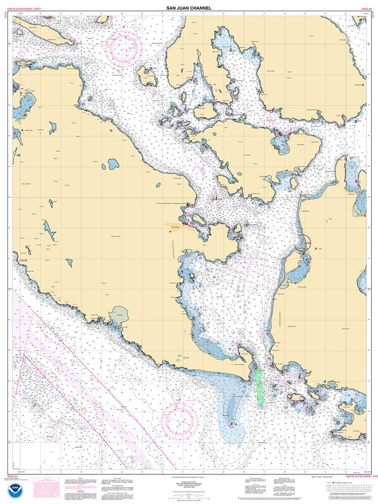 NOAA Chart 18434 - FrugalNavigator.com