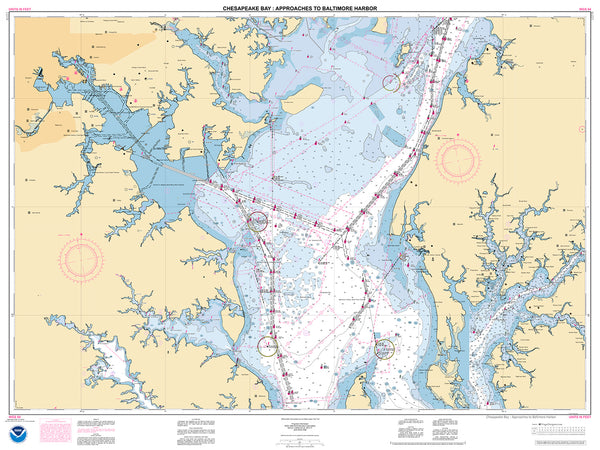 NOAA Chart 12278 - FrugalNavigator.com