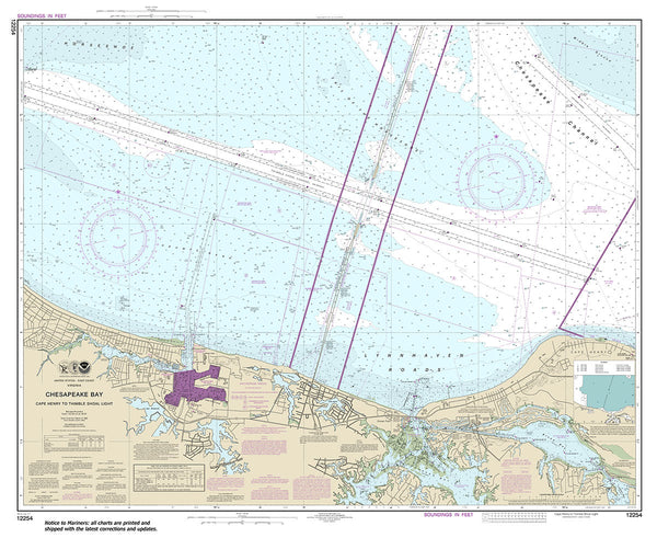 NOAA Chart 12254 - FrugalNavigator.com