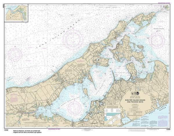 NOAA Chart 12358 - FrugalNavigator.com