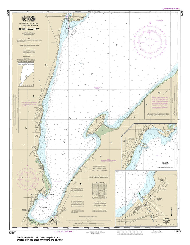 NOAA Chart 14971 - FrugalNavigator.com