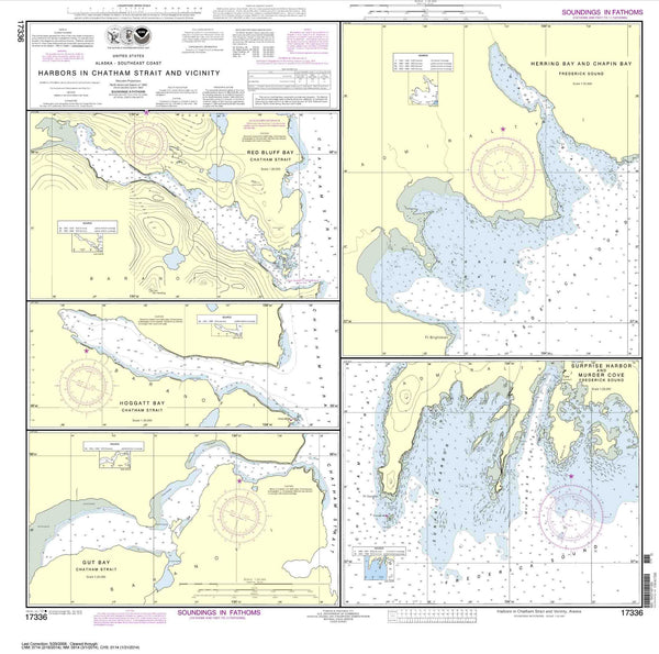 NOAA Chart 17336 - FrugalNavigator.com